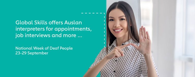 National Week of Deaf People 2024 - Global Skills