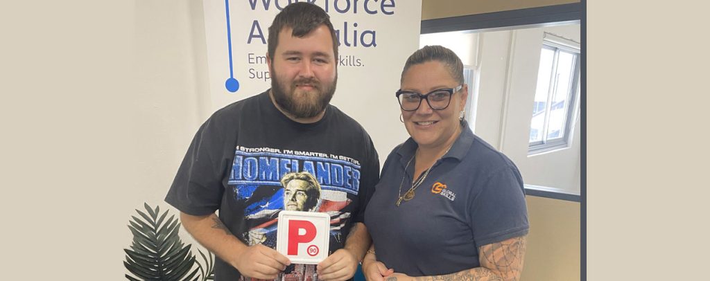 Congrats to Bradley on Passing His Driver’s Test - Global Skills
